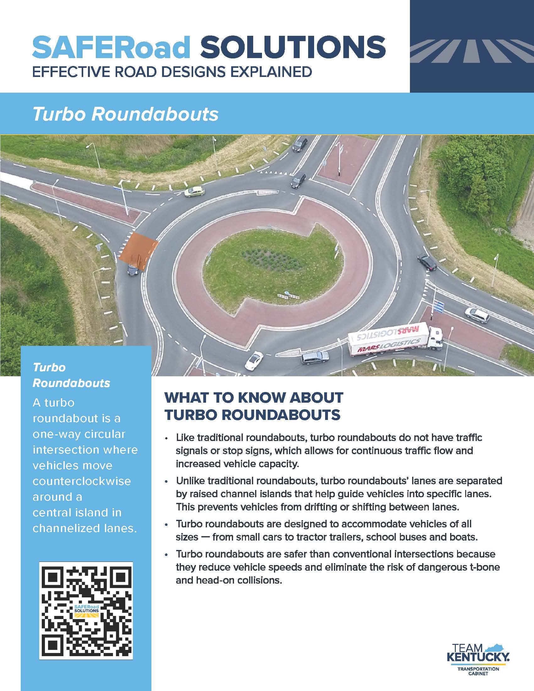 Turbo Roundabouts Kytc Saferoad Solutions